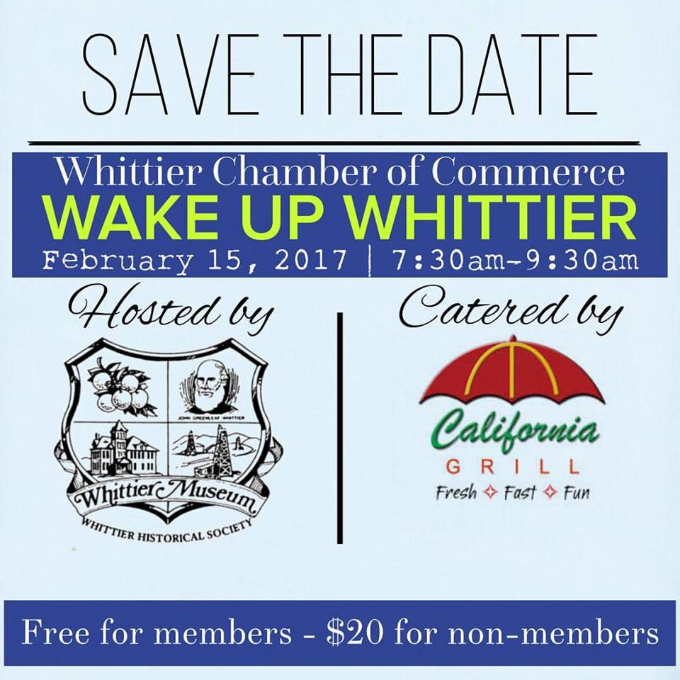 Wake up Whittier | Whittier Museum